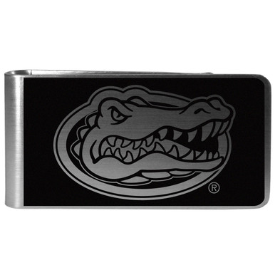 Florida Gators Black and Steel Money Clip - Sports Unlimited