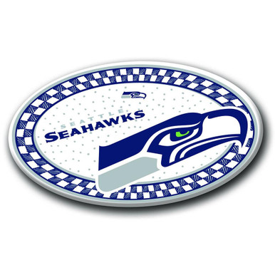 Seattle Seahawks Ceramic Oval Game Day Platter - Sports Unlimited