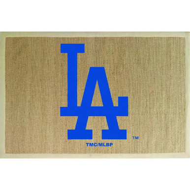 Los Angeles Dodgers Jute Rug - Sports Unlimited