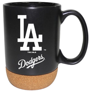 Los Angeles Dodgers 16 oz. Ceramic Mug with Cork Bottom & Lid - Sports ...