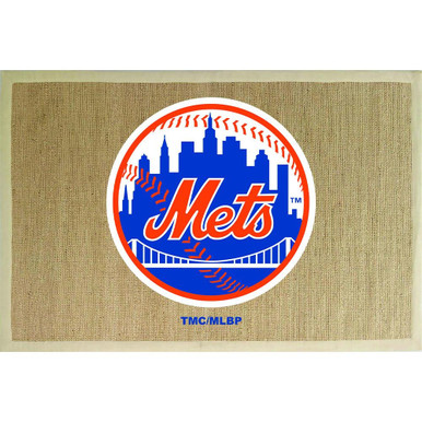 New York Mets Jute Rug - Sports Unlimited