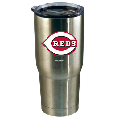 Cincinnati Reds 22 oz. Decal Stainless Steel Tumbler - Sports Unlimited