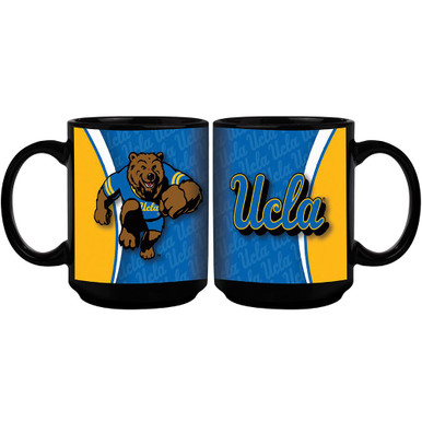 UCLA Bruins 15 oz. Black Silhouette Mug - Sports Unlimited