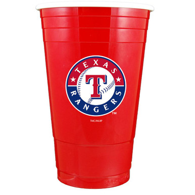 Texas Rangers 11 oz. Red Plastic Cup - Sports Unlimited