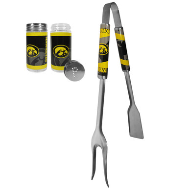 Iowa Hawkeyes 3 in 1 BBQ Tool and Season Shaker - Sports Unlimited