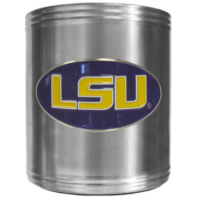 LSU Tigers Steel Can Cooler - Sports Unlimited