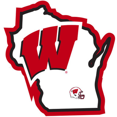 Wisconsin Badgers Home State Decal - Sports Unlimited