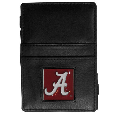 Alabama Crimson Tide Leather Jacob's Ladder Wallet - Sports Unlimited