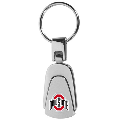 Ohio State Buckeyes Steel Teardop Key Chain - Sports Unlimited