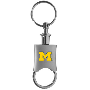 Michigan Wolverines Valet Key Chain - Sports Unlimited