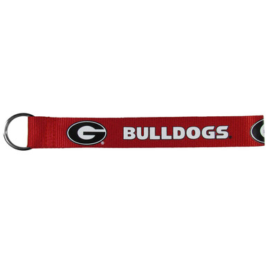 Georgia Bulldogs Lanyard Key Chain - Sports Unlimited