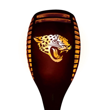 Jacksonville Jaguars LED Solar Torch - Sports Unlimited