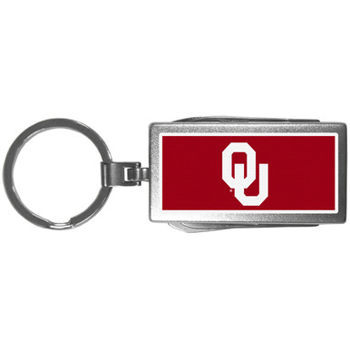 Oklahoma Sooners Logo Multi-tool Key Chain - Sports Unlimited