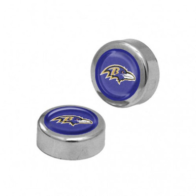 Baltimore Ravens Domed Screw Caps - Sports Unlimited