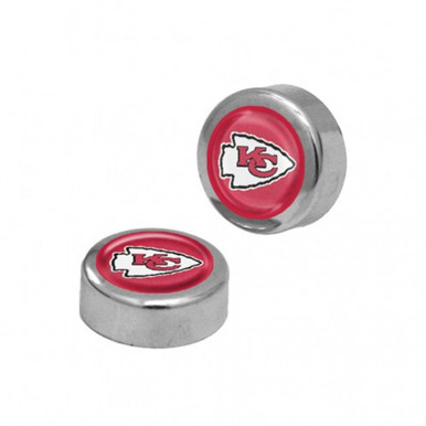 Kansas City Chiefs Domed Screw Caps - Sports Unlimited