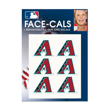 Arizona Diamondbacks Tattoo Face Decals - Sports Unlimited
