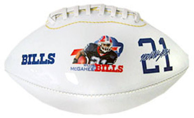 Buffalo Bills Willis McGahee Junior Size High Gloss Football - Sports ...