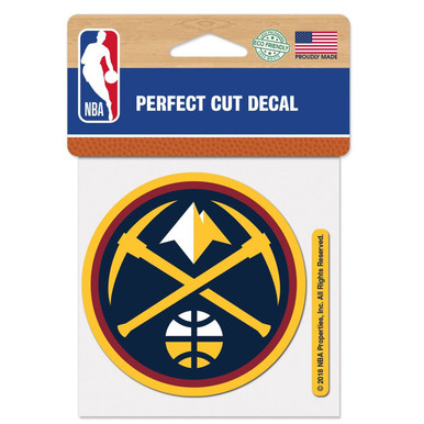Denver Nuggets Perfect Cut Color Decal - Sports Unlimited