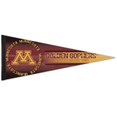Minnesota Golden Gophers 12" x 30" Premium Pennant - Sports Unlimited
