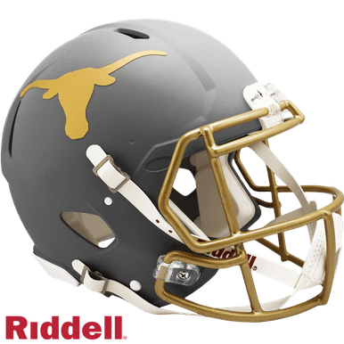 Texas Longhorns Riddell Authentic Full Size Speed Style Football Helmet ...