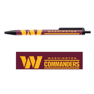 Washington Commanders 5-Pack Pens - Sports Unlimited