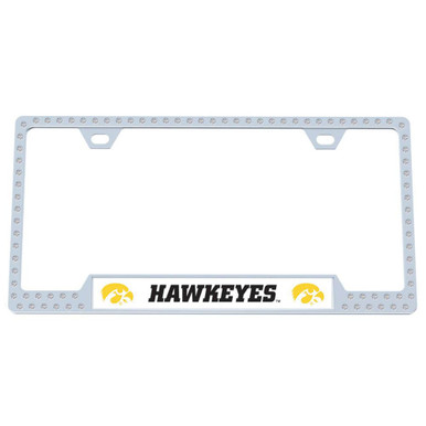 Iowa Hawkeyes Bling Tag Frame - Sports Unlimited