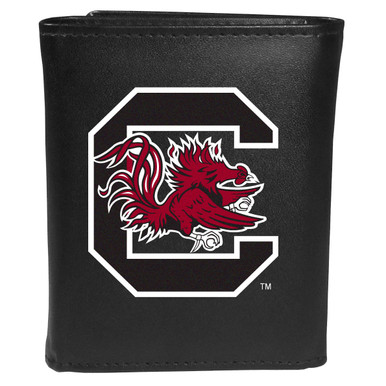 South Carolina Gamecocks Large Logo Tri-fold Wallet - Sports Unlimited