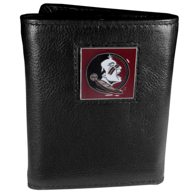 Florida State Seminoles Leather Tri-fold Wallet - Sports Unlimited