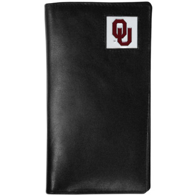 Oklahoma Sooners Leather Tall Wallet - Sports Unlimited