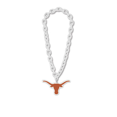 Texas Longhorns Big Fan Chain Necklace - Sports Unlimited
