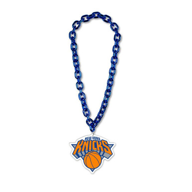 New York Knicks Big Fan Chain Necklace - Sports Unlimited