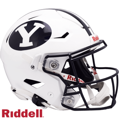 BYU Cougars Riddell Authentic Full Size SpeedFlex Style Football Helmet ...