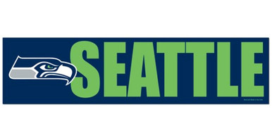 Seattle Seahawks Bumper Sticker - Sports Unlimited