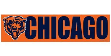Chicago Bears Bumper Sticker - Sports Unlimited