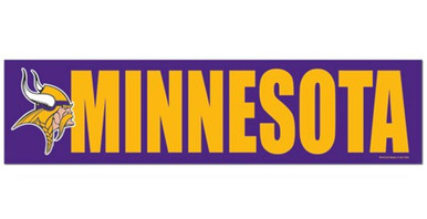 Minnesota Vikings Bumper Sticker - Sports Unlimited