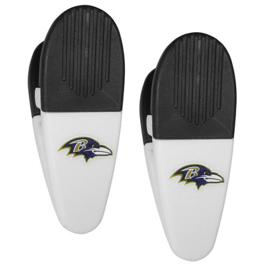 Baltimore Ravens Mini Chip Clip Magnets - 2 Pack - Sports Unlimited