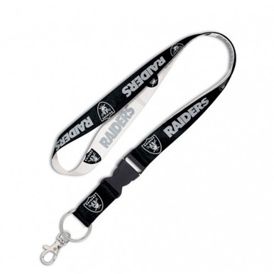 Las Vegas Raiders Lanyard with Detachable Buckle - Sports Unlimited
