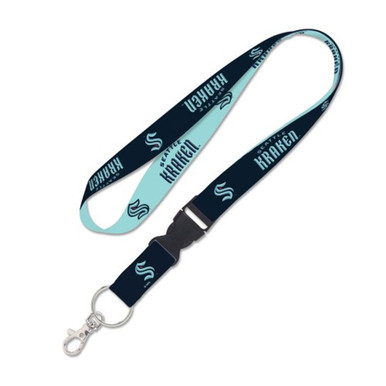 Seattle Kraken Lanyard with Detachable Buckle - Sports Unlimited