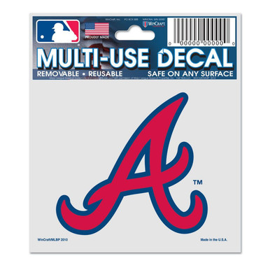 Atlanta Braves Multi-Use Decal - Sports Unlimited