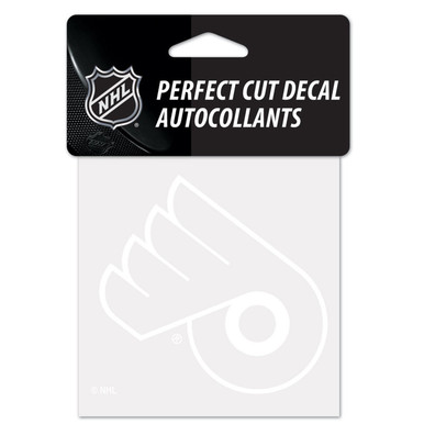 Philadelphia Flyers Perfect Cut White Decal - Sports Unlimited