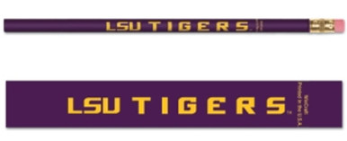 LSU Tigers Pencil 6-Pack - Sports Unlimited