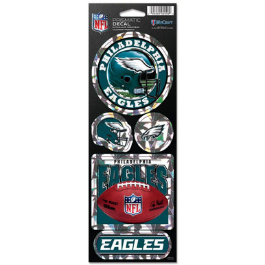 Philadelphia Eagles Prismatic Stickers - Sports Unlimited