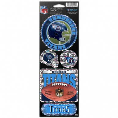 Tennessee Titans Prismatic Stickers - Sports Unlimited