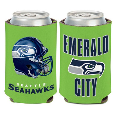 Seattle Seahawks Slogan Can Cooler - Sports Unlimited