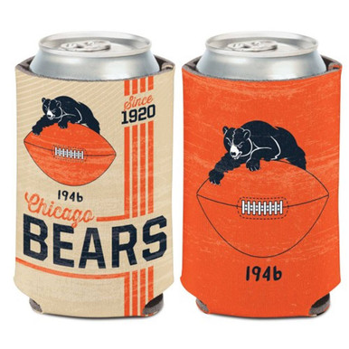 Chicago Bears Vintage Can Cooler - Sports Unlimited