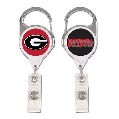 Georgia Bulldogs Retractable Badge Holder - Sports Unlimited