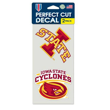 Iowa State Cyclones Set of 2 Die Cut Decals - Sports Unlimited