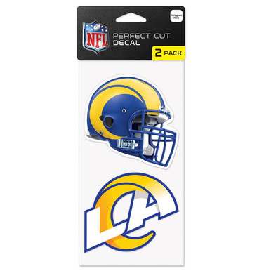 Los Angeles Rams Set of 2 Die Cut Decals - Sports Unlimited
