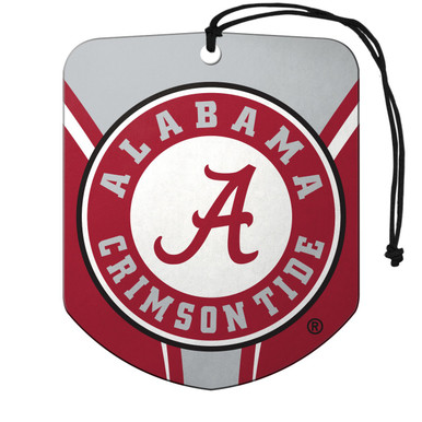 Alabama Crimson Tide Shield Design Air Freshener - 2 Pack - Sports ...