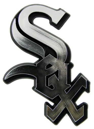 Chicago White Sox Silver Car Emblem - Sports Unlimited